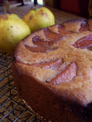 Dimpled Quince Pudding Cake - Always Order Dessert