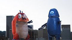 free all picture: Monsters vs. Aliens papercraft