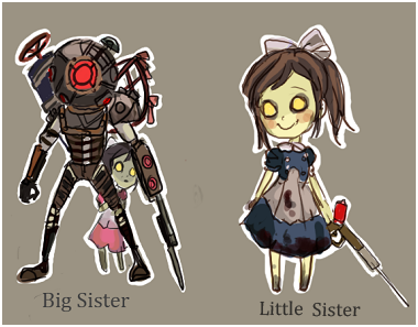 free all picture: Bioshock posters, Lego Big Daddy, Little Sister ...