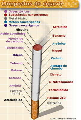 DROGAS TÔ FORA !: Conheça o Cigarro por Dentro
