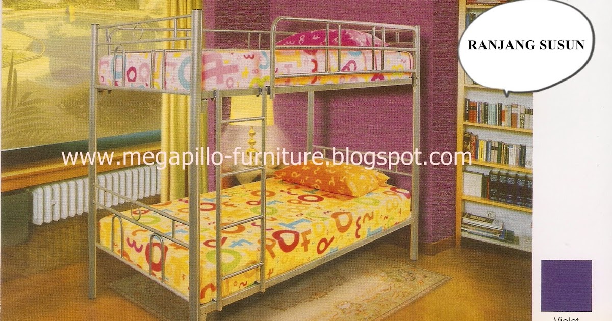Megapillo Furniture & Spring Bed Online Shop: Ranjang Susun 2 Tingkat ...