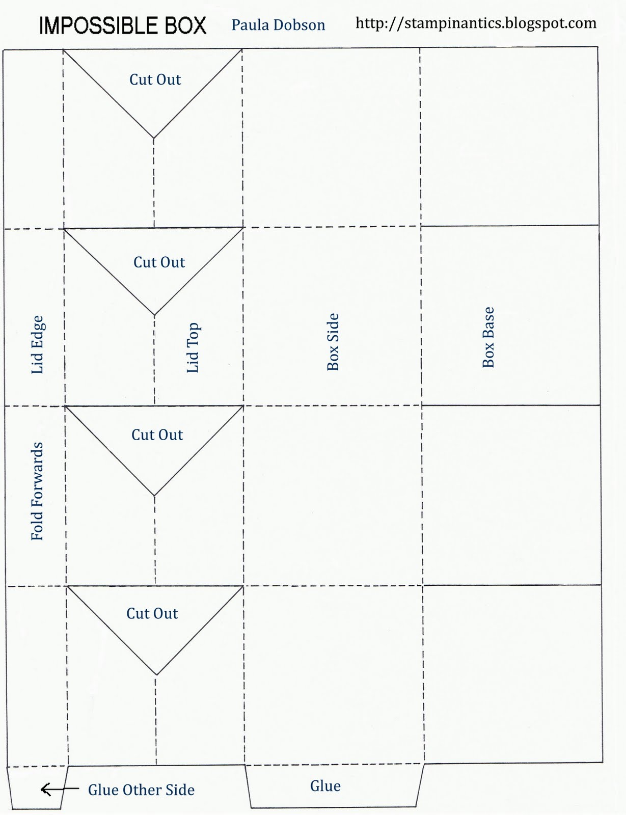 Just Add Ink: Guest Designer Tutorial - Impossible Box with Paula Dobson
