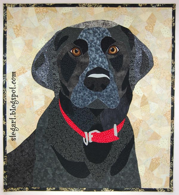 Terri Stegmiller Art and Design: Black Lab is Complete