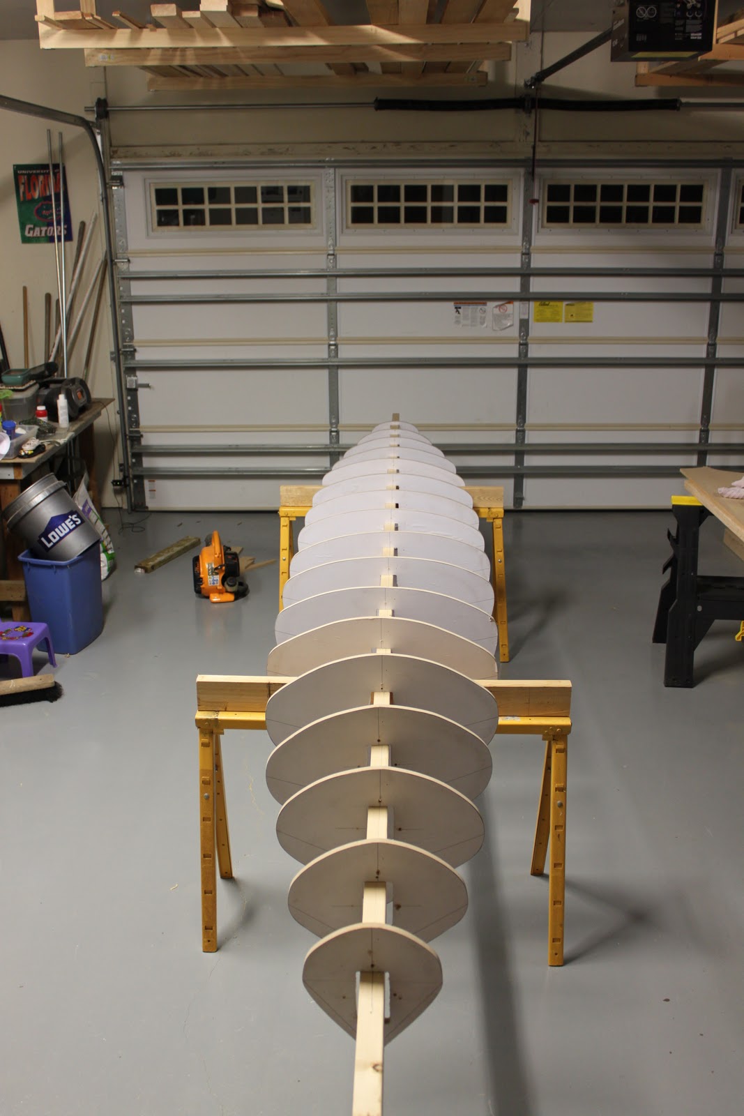 Strip Kayak Building - A Tandem Kakak: The Strongback