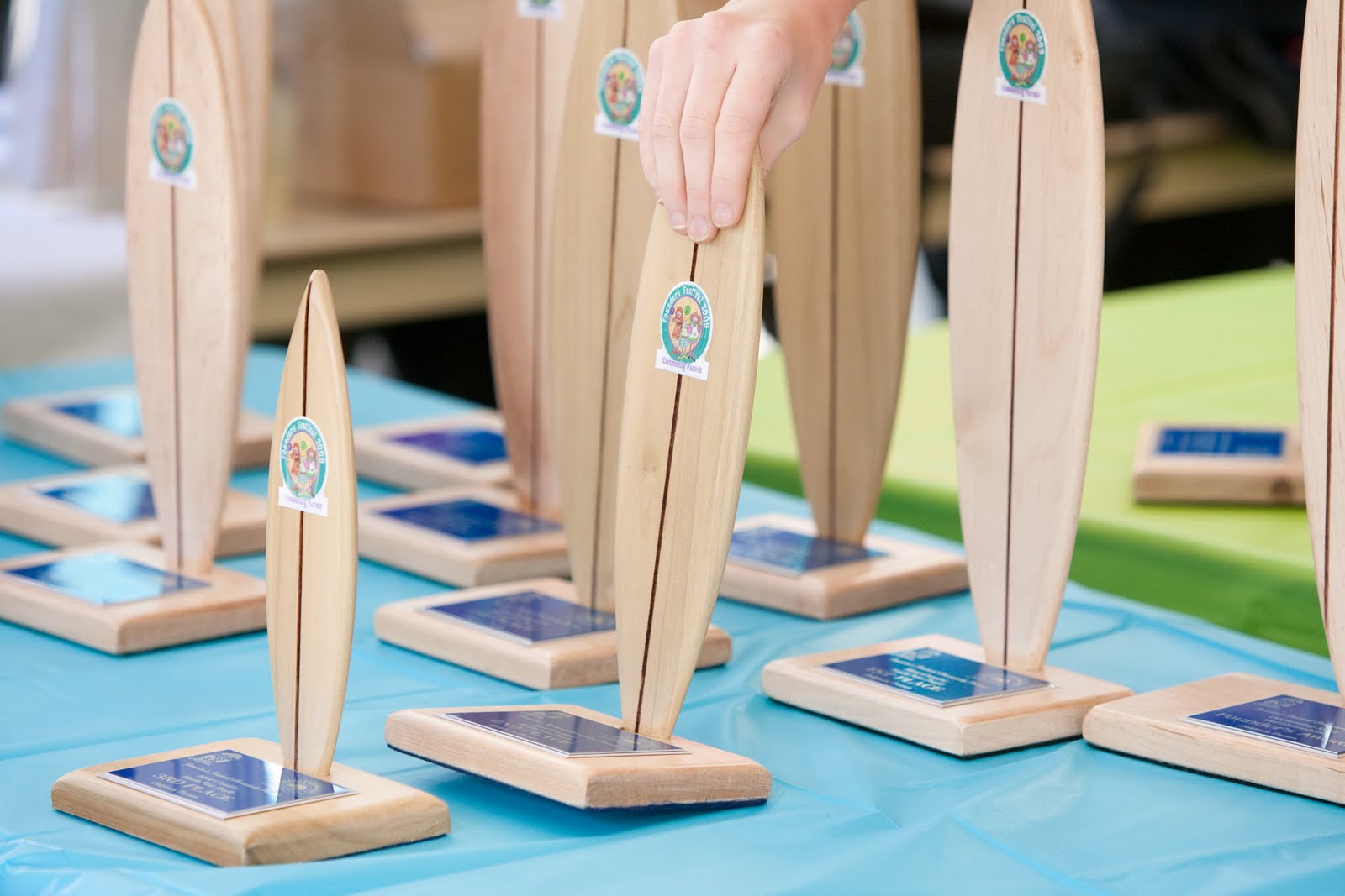 Surf Art by Jamie Kelly: Trophies for the City of Rancho Cucamonga, Ca