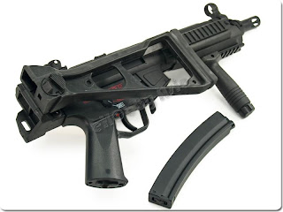 Ameba Airsoft: mp5 UMP Full Metal con Blowback de Cyma