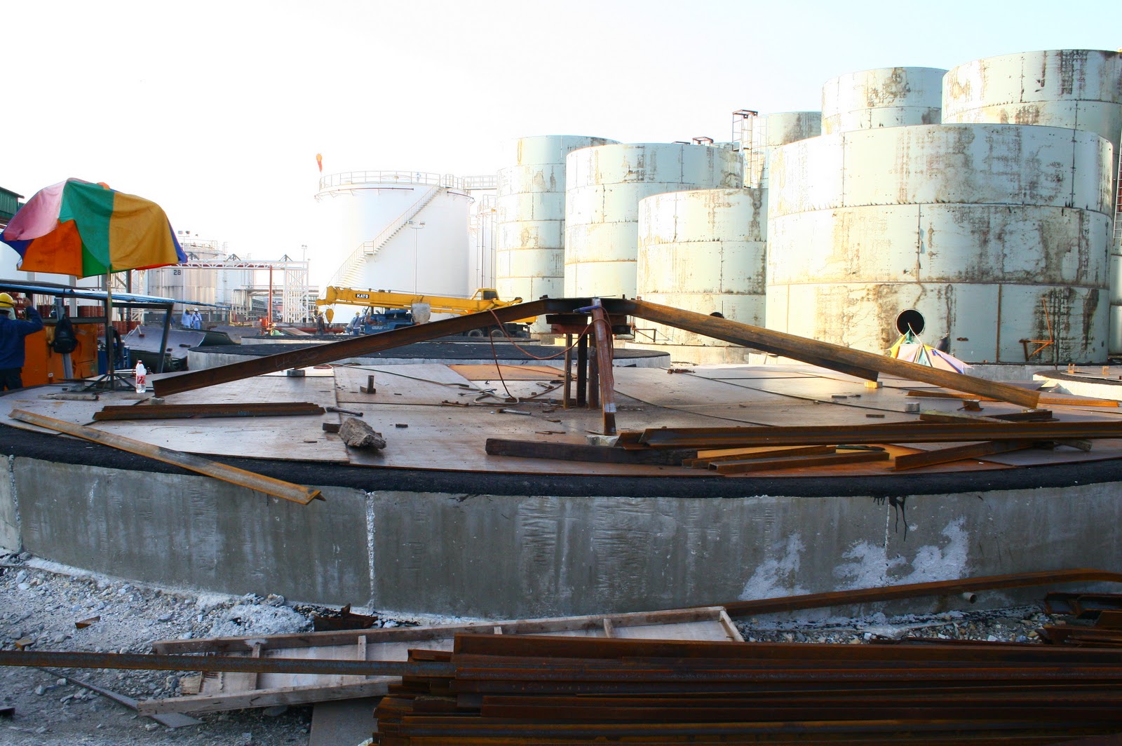 Believe me. Its my style.: Tank Storage Erection: Summary Part 1.