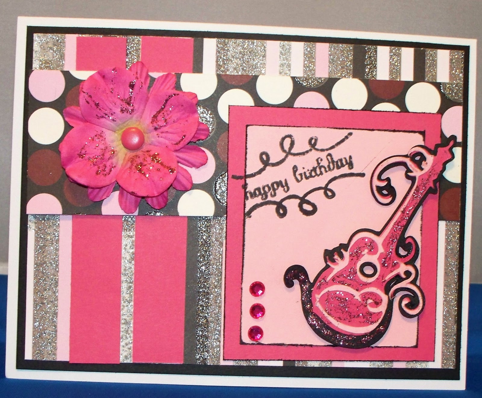 Designs by Nanny: Girly Girl Card