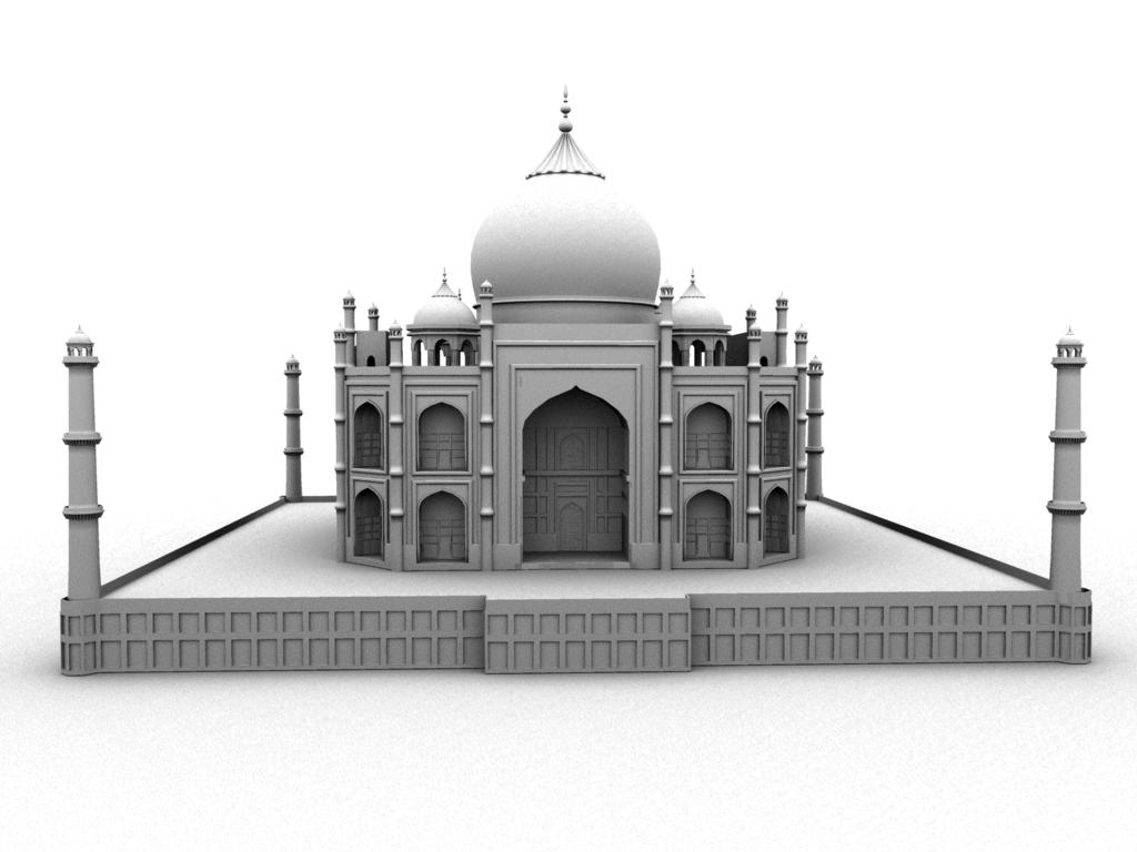 Be Creative: Taj Mahal