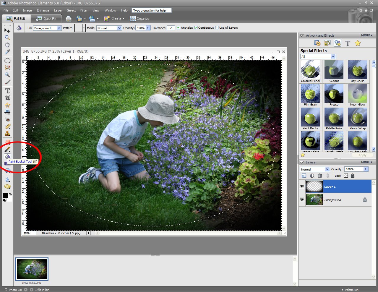 Ideas for Scrapbookers: Tutorial on Creating Vignette in Photoshop ...
