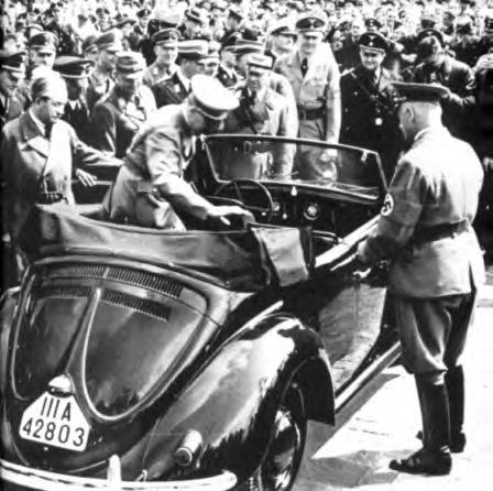most and popular: How Adolf Hitler designed the first Volkswagen car