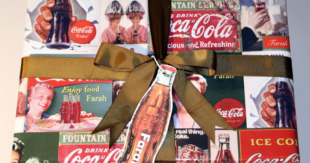 Wrapping Mania: Vintage Coca-cola