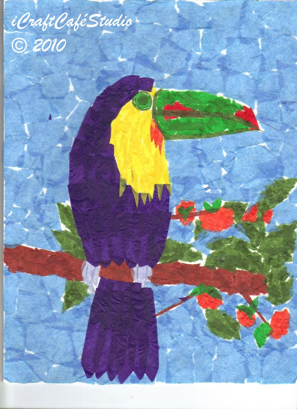 iCraftCaféStudio: Birds Mosaics