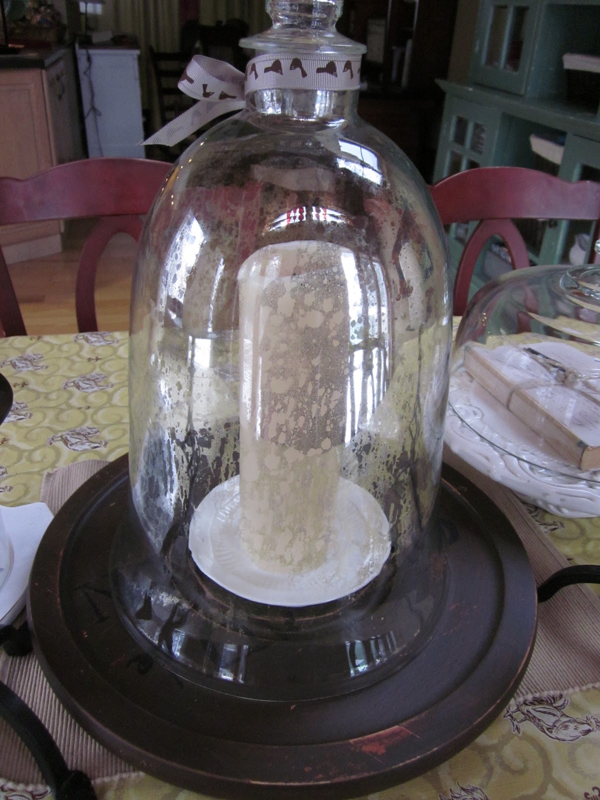 Making a DIY Glass Cloche