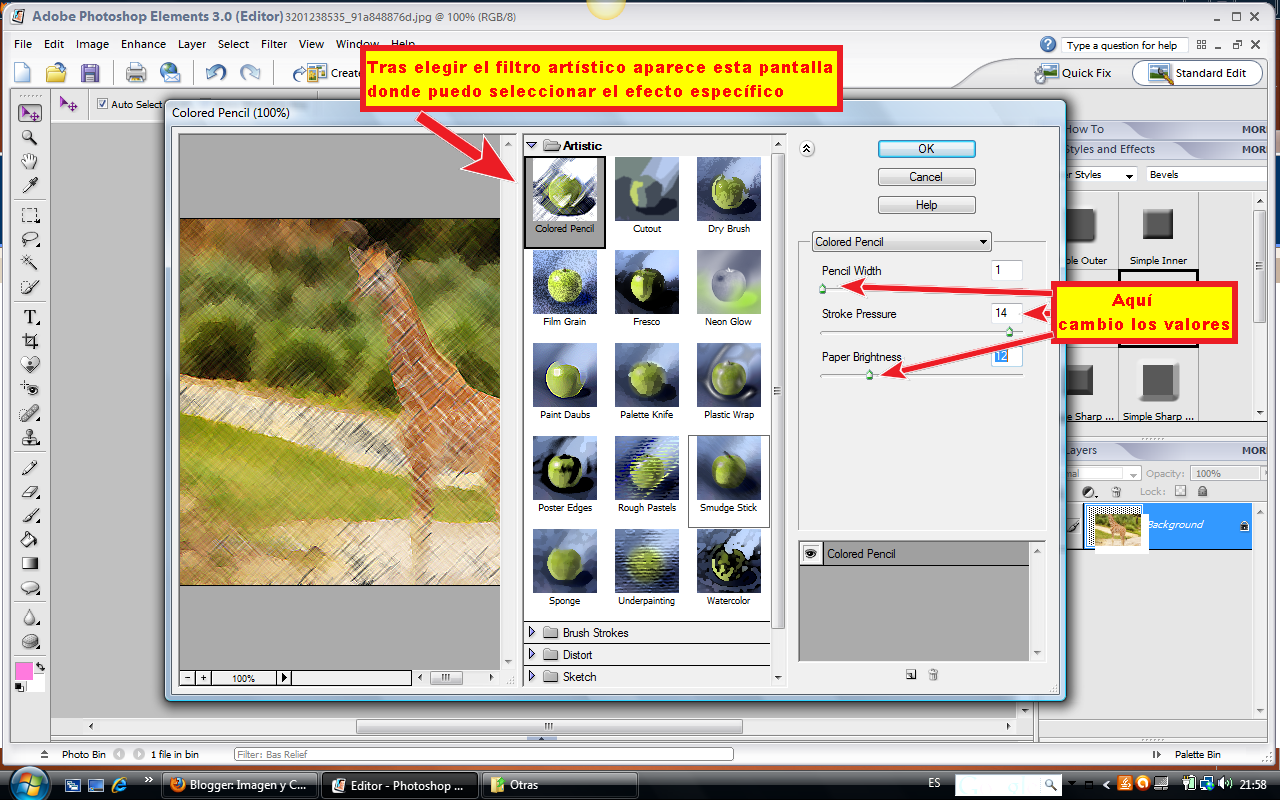 Imagen y Comunicación 2ºESO: Vamos a trabajar con los filtros