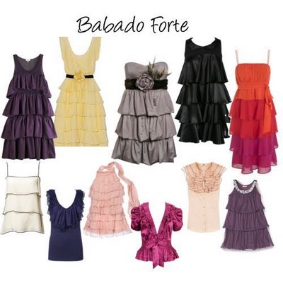 Os fardos da vida: Roupas com babados