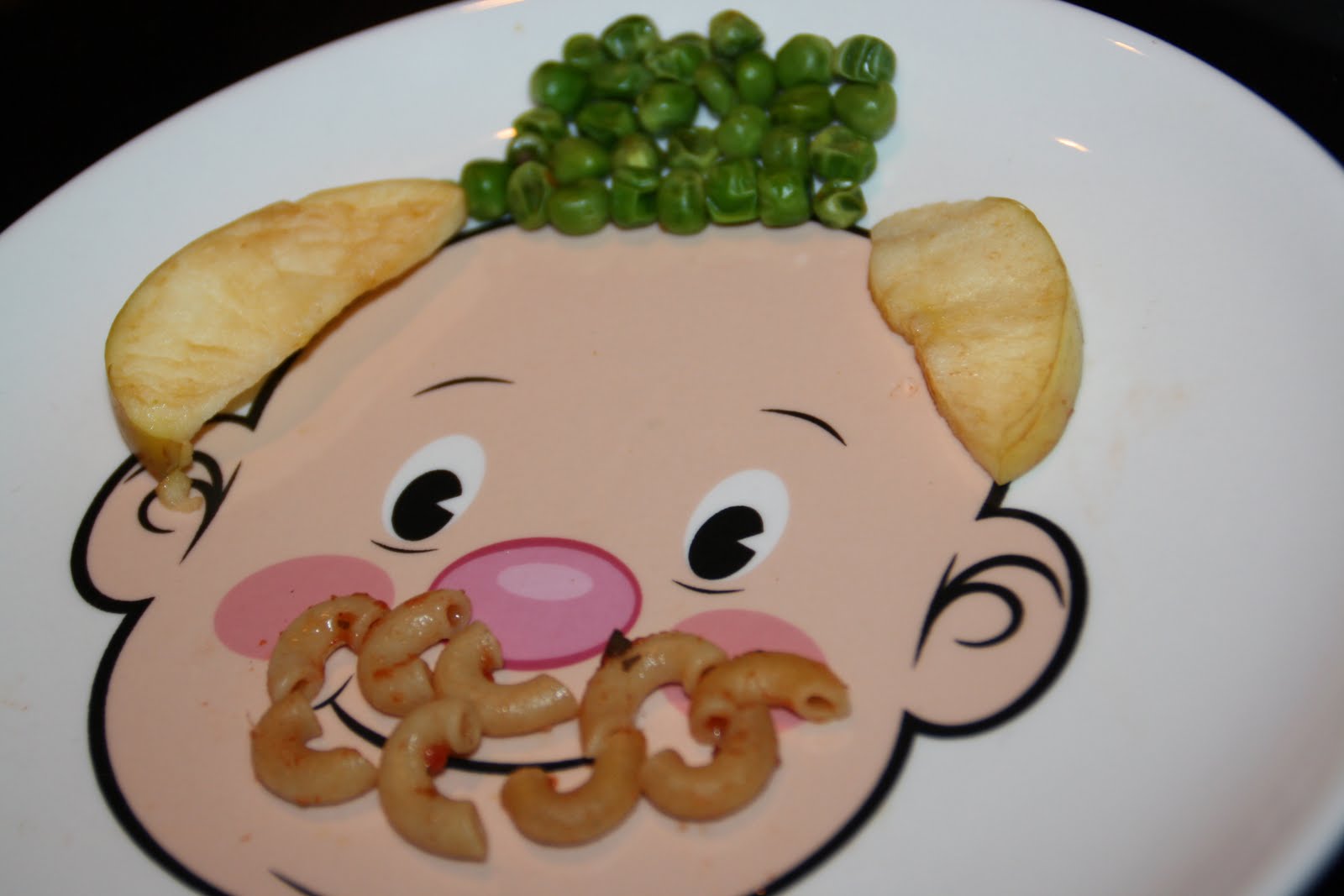 vegan and so forth: Food Face Plates: How Fun Are These?