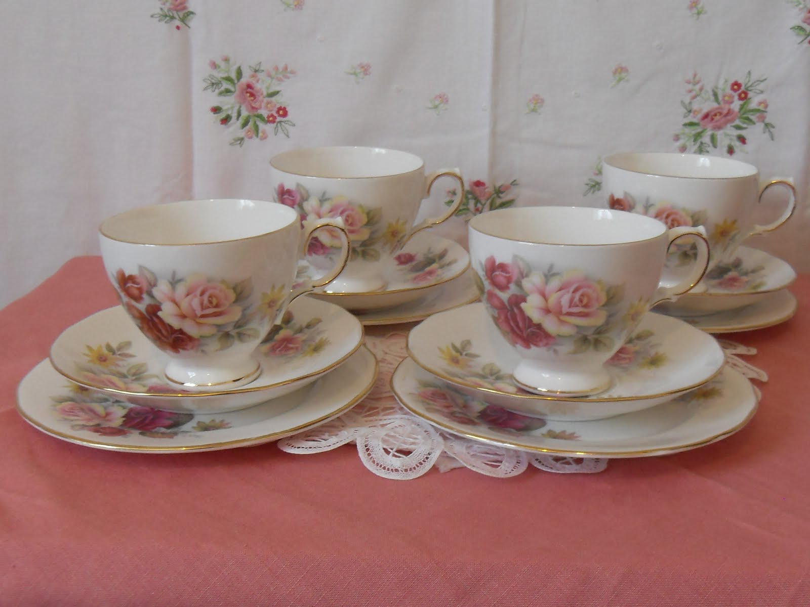 Collectible Items: Queen Anne Tea Set