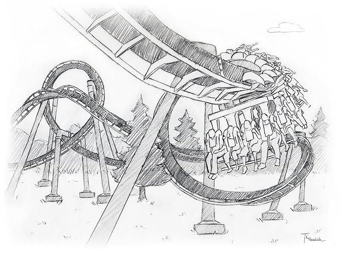 Teri Hendrich: Theme Park Concept Sketches