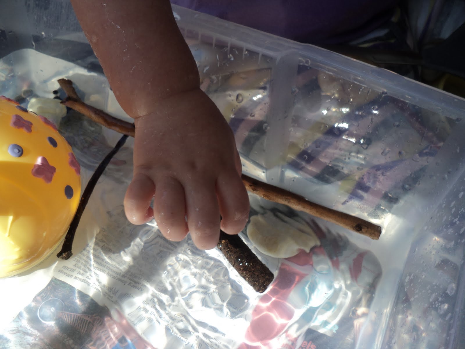 A Little Learning For Two: Water Play