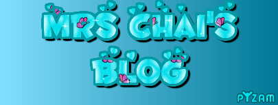 Mrs Chai's Blog