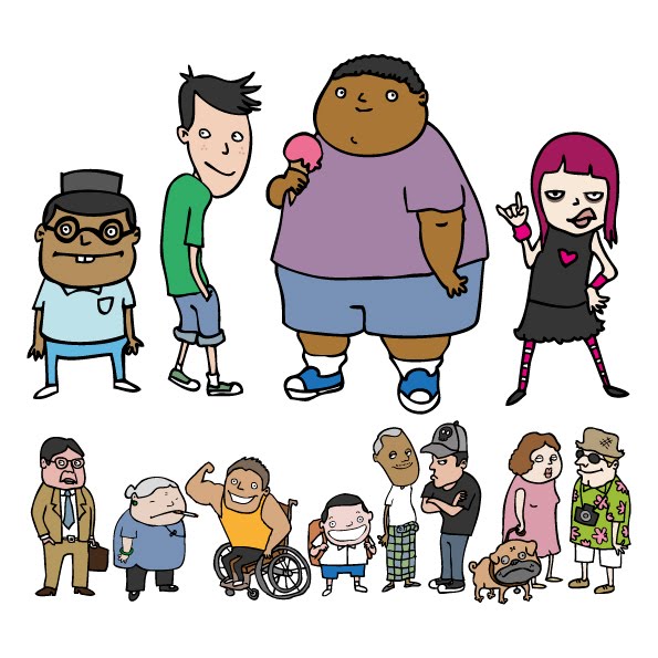 seaniscreative blog: Pitch : character design + comic strip