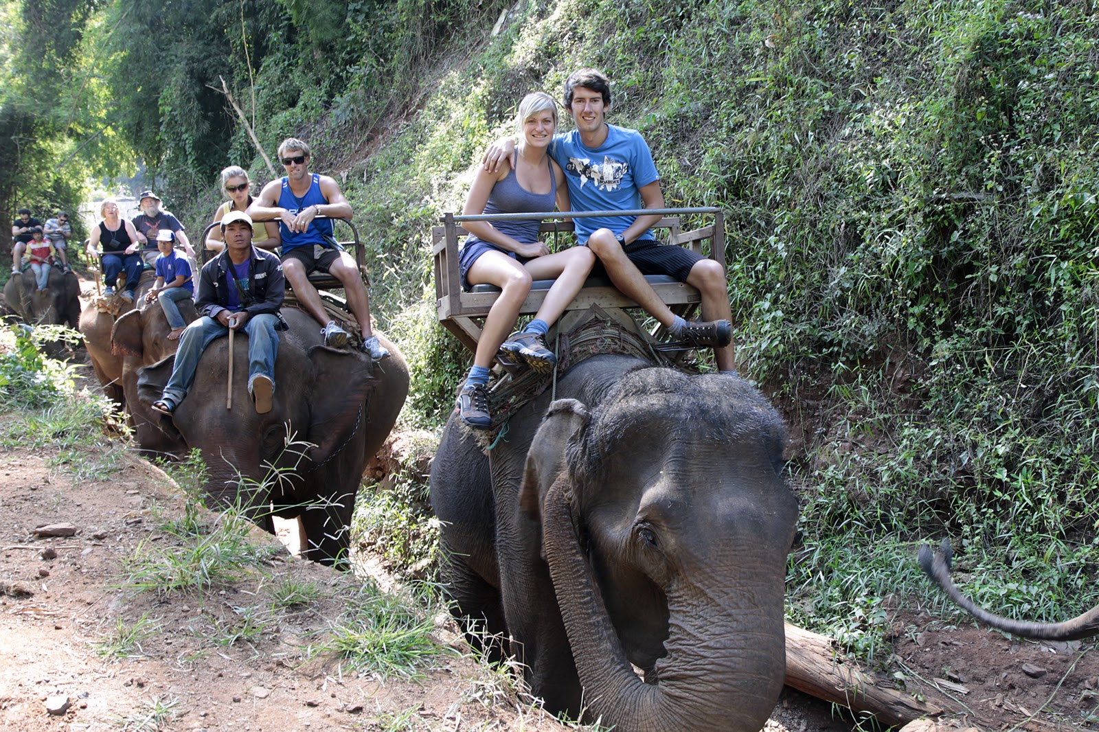 Discovering South-East Asia: Chiang Mai / Jungle-Trekking / Chiang Rai