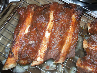 Mostly Adventurous Eating: Baby Back Ribs with Guava Barbecue Sauce