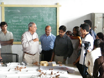 PVP College of Architecture: Visit by Ar. Sen Kapadia