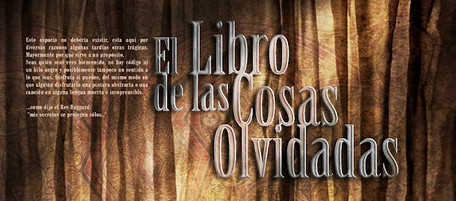 el libro de las cosas olvidadas: En el fondo de la caja...