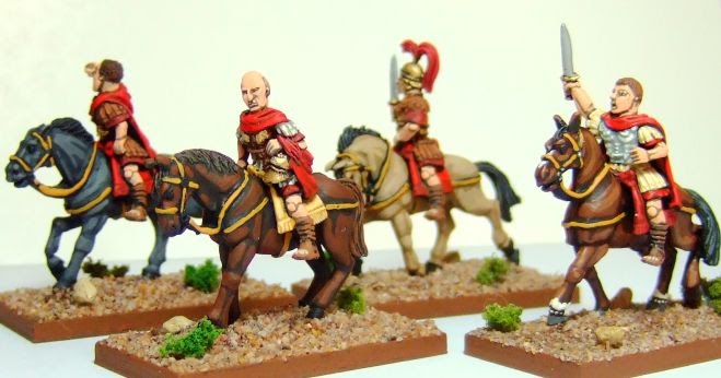 MacPhee's Miniature Men: 28mm Old Glory Caesar's High Command