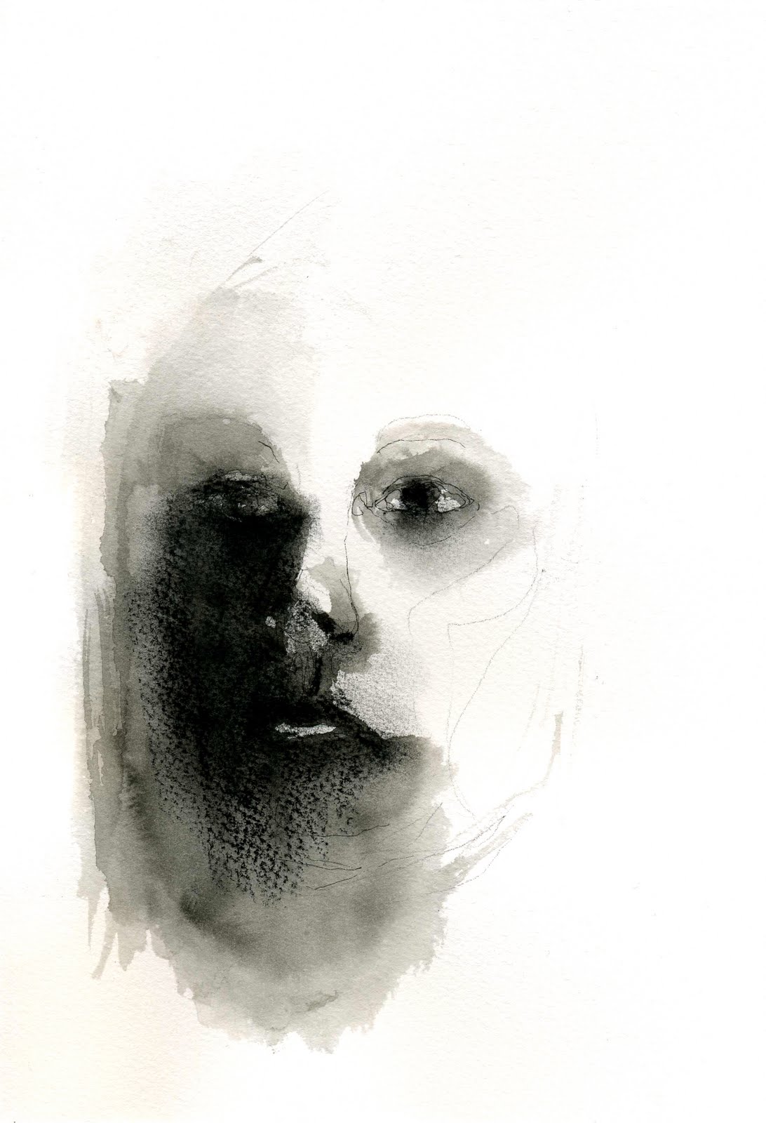 Sarah Keyes: Monochromatic portraits