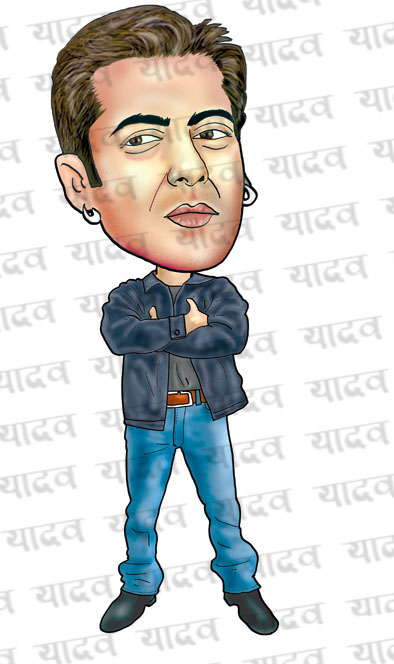 caricaturecartoon: salman caricature