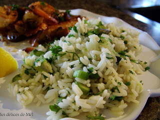les délices de mel: Riz vert