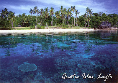 Travel Postcard: Quatro Islas , South of Leyte, Philippines