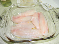 Filete de pescado gratinado con camarones! - Mi cocina hoy...