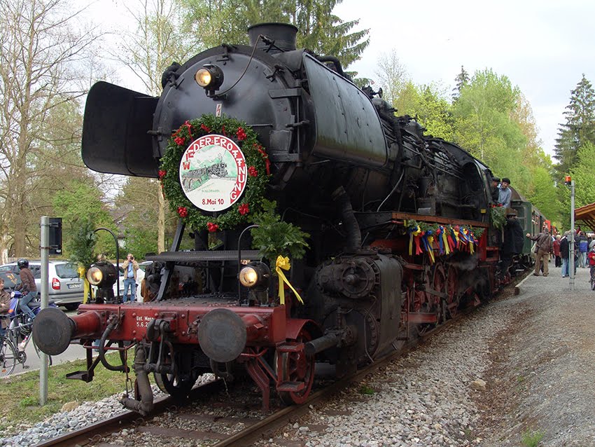 Welzheimer Impressionen: Die Waldbahn Haltestelle "Tannwald"