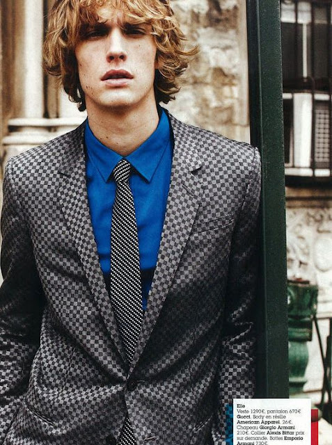 I love male models: Andrew Smith