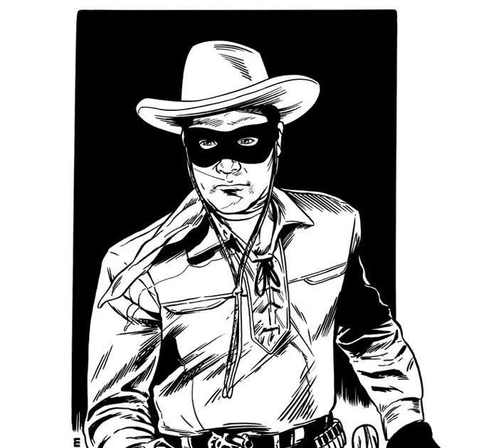 Scott Neely's Scribbles and Sketches!: THE LONE RANGER Rides Again ...