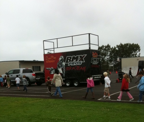 stmartin-news: BMX Pros Trick Team on St-Martin