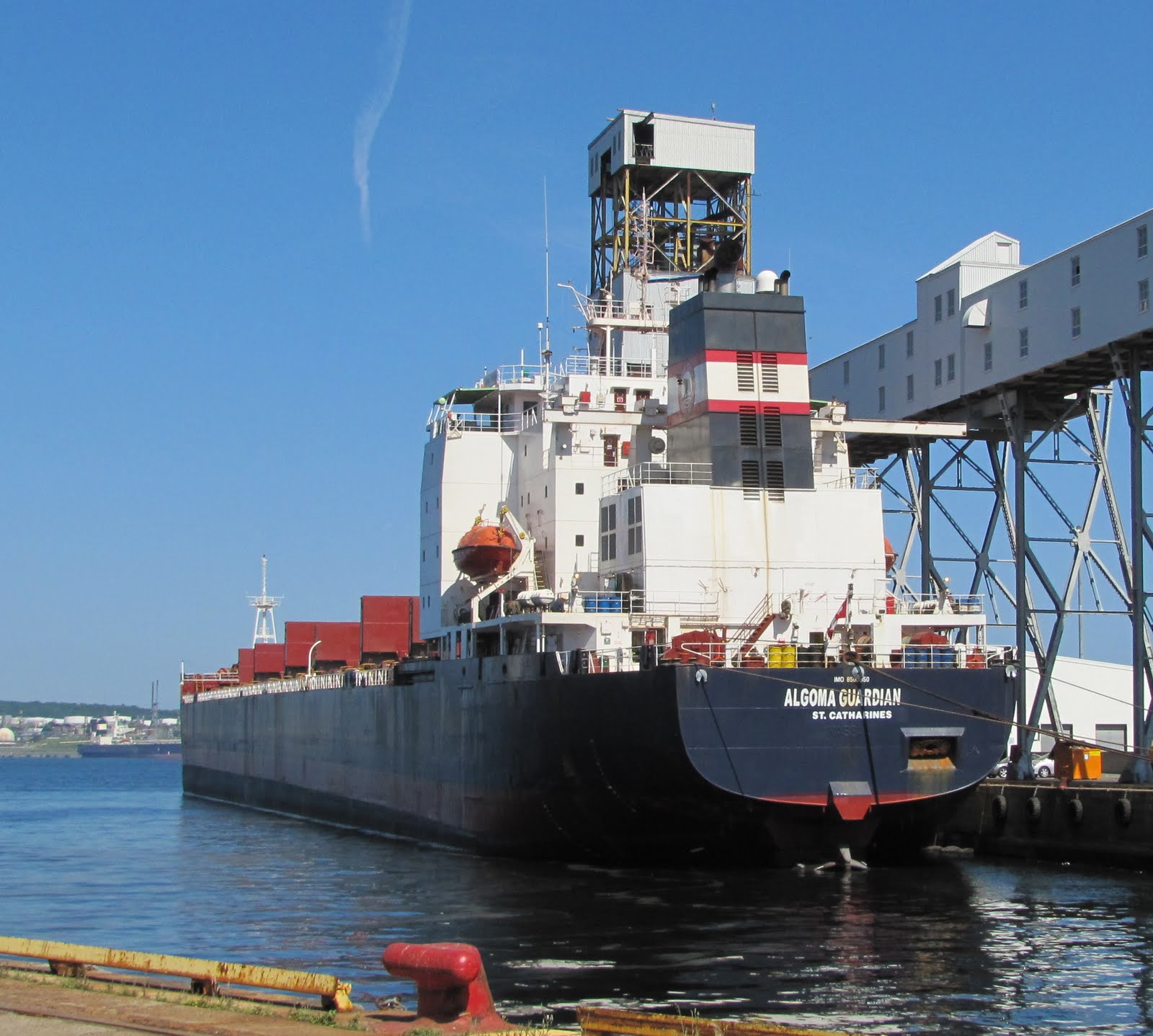 Shipfax: Algoma Guardian - new to the Canadian flag.
