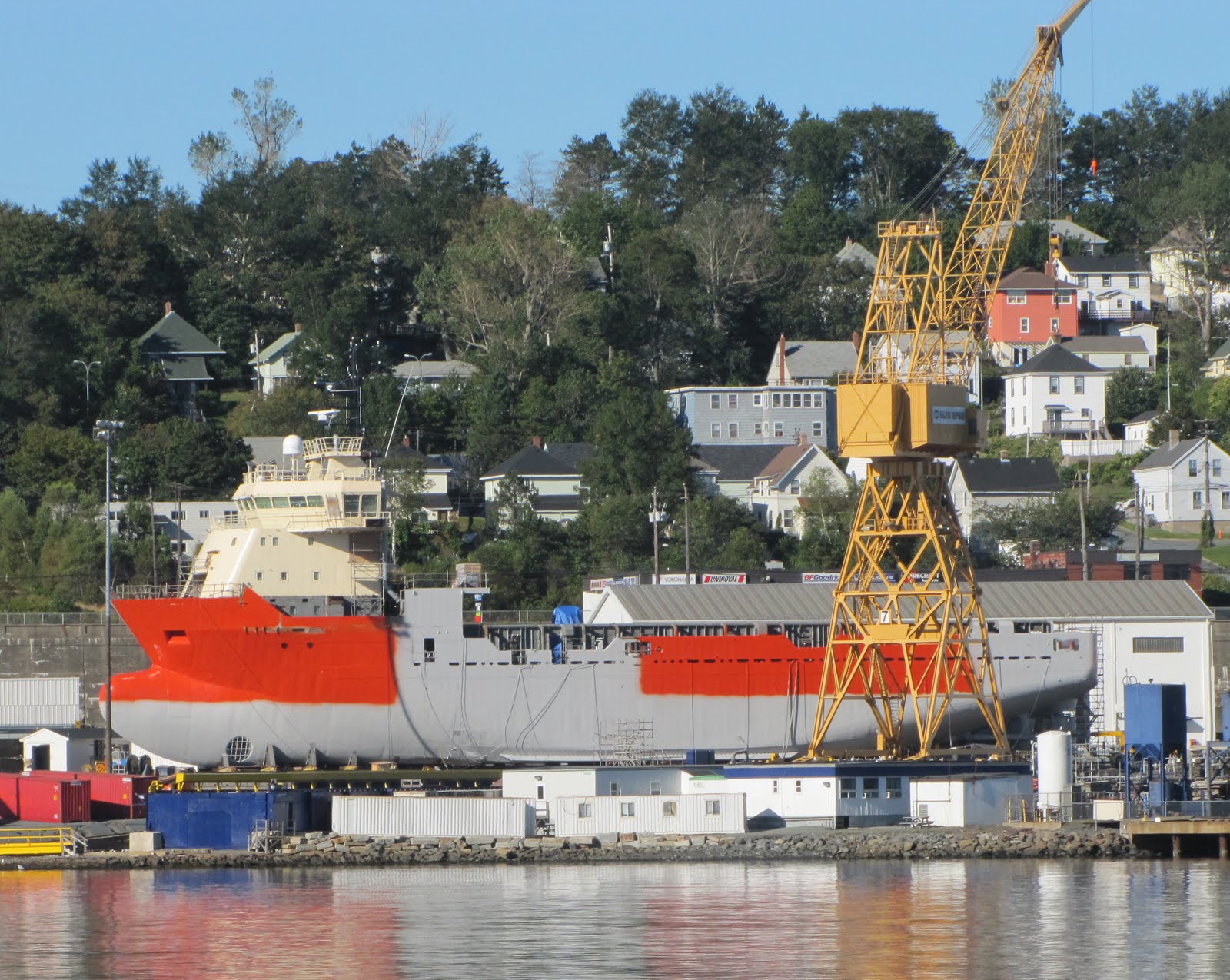 Shipfax: Atlantic Condor Takes Shape