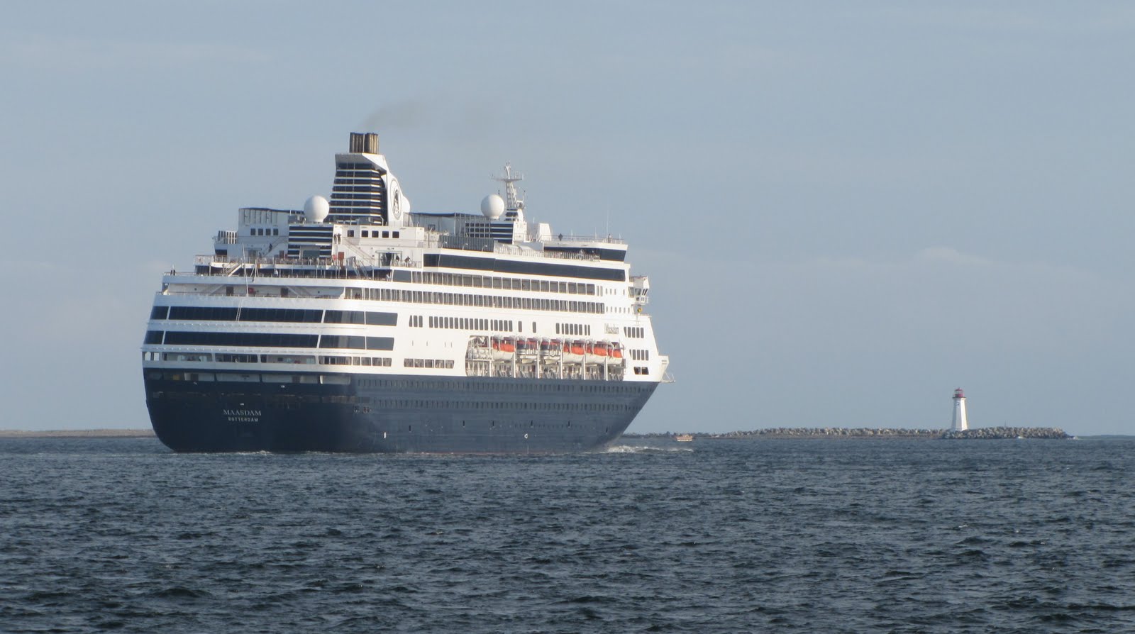 Shipfax: Maasdam - straighten up and fly right