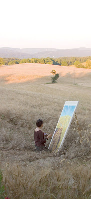 Gli artisti di San Galgano: Knish Yulia, pittrice