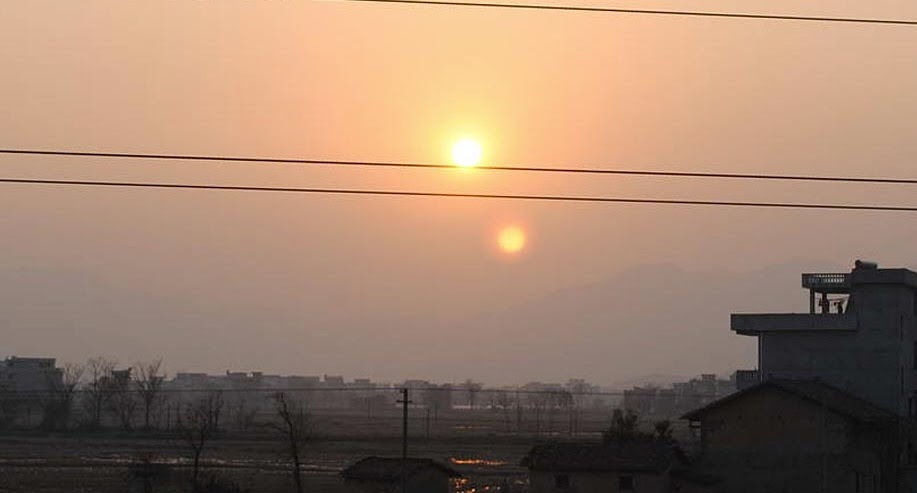 67 Not Out: Two Suns Photographed In Sky Over China