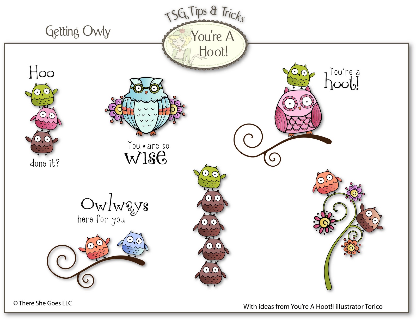There She Goes Clear Stamps: TSG Tips & Tricks