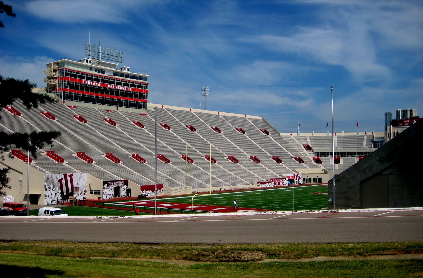 snapshot, shae: iu football stadium