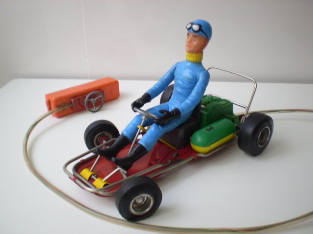 restauracion juguetes antiguos: Go-Kart de Clim 70s
