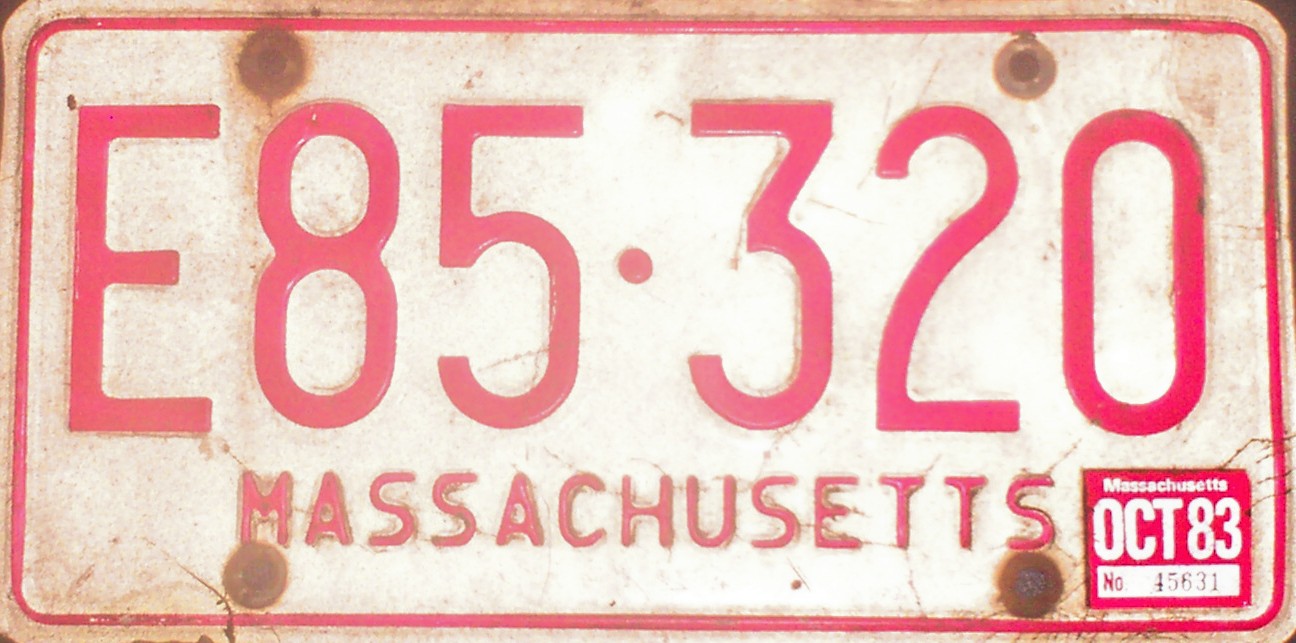 New England Travels: License Plates