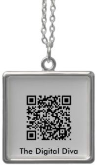 QR Code Custom Jewelry, Swag, & Social Media Hipster Bling!